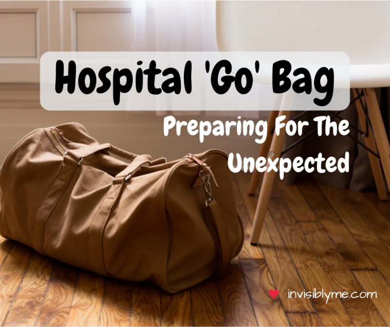 Go Bag List : Preparing For The Unexpected - Invisibly Me